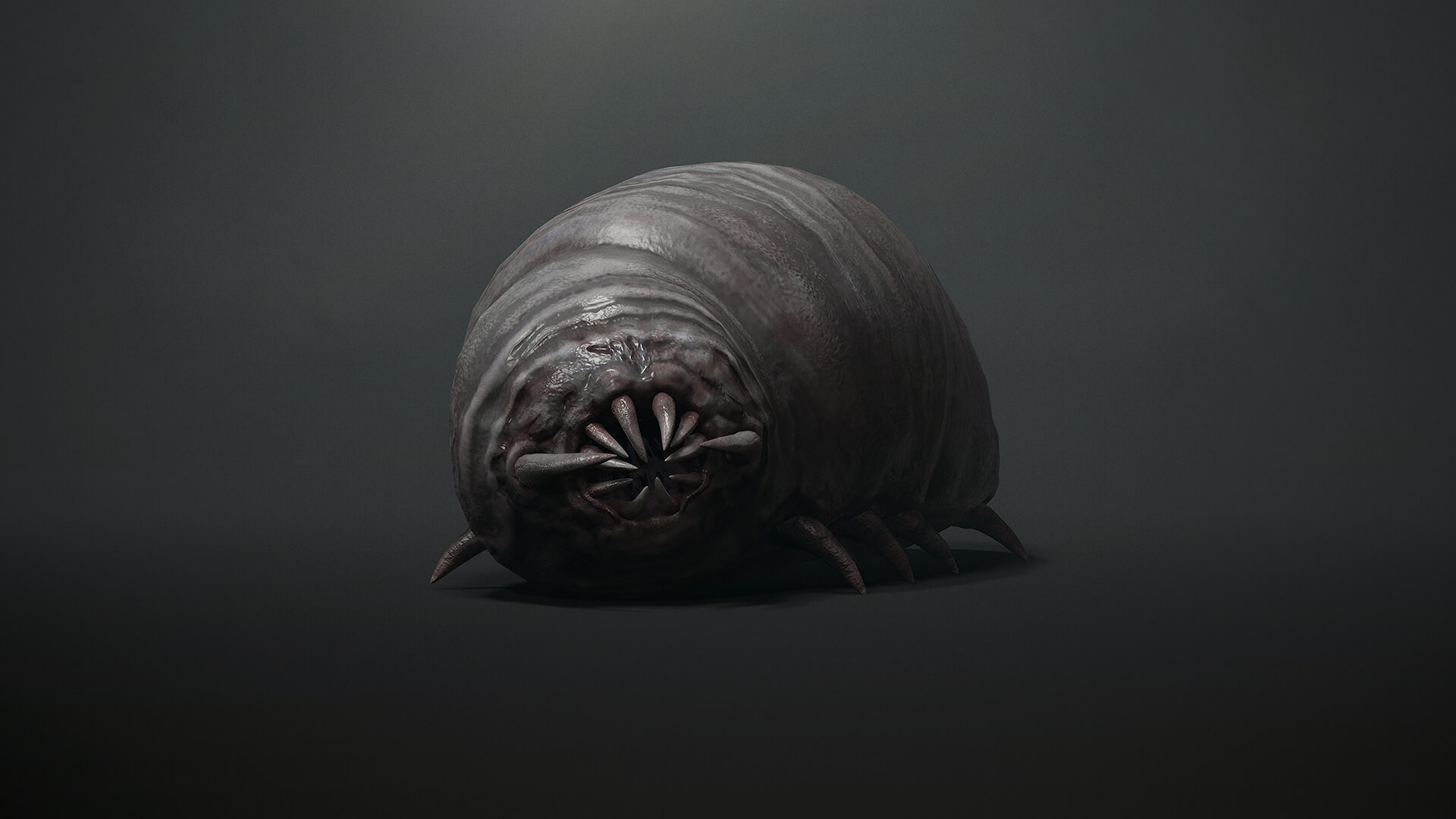 Horror_Worm1 - 3D Model by Liana1