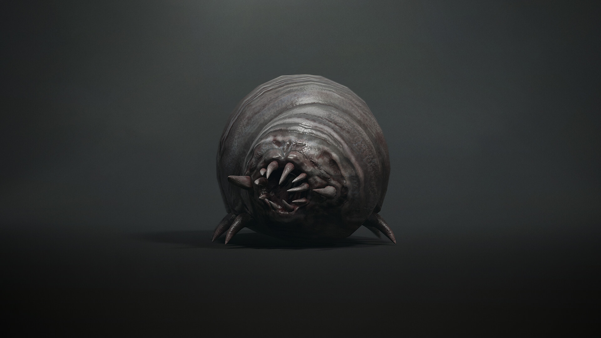 Horror_Worm1 - 3D Model by Liana1