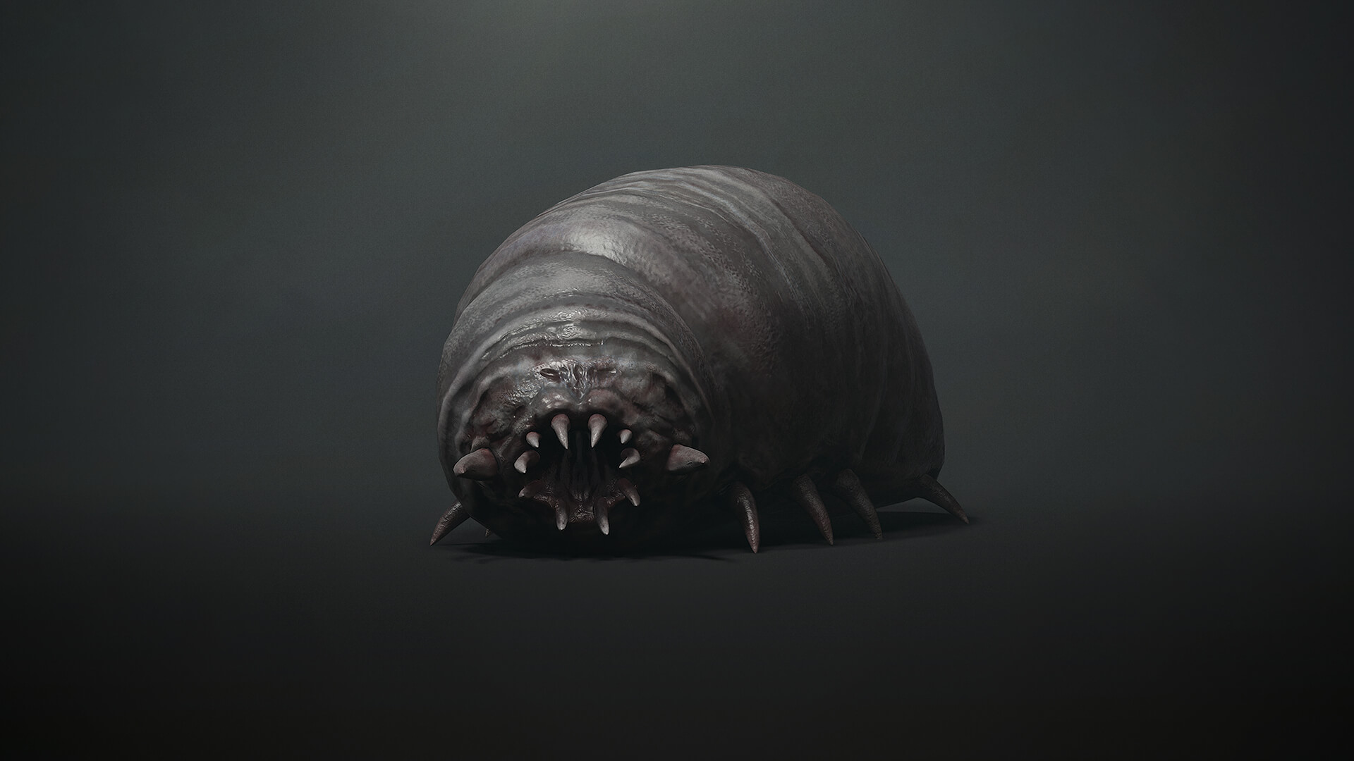 Horror_Worm1 - 3D Model by Liana1