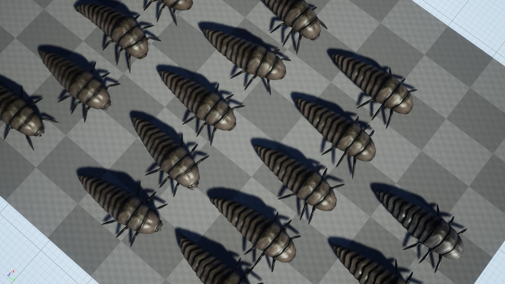 Larva Insect1 - 3D Model by Liana1