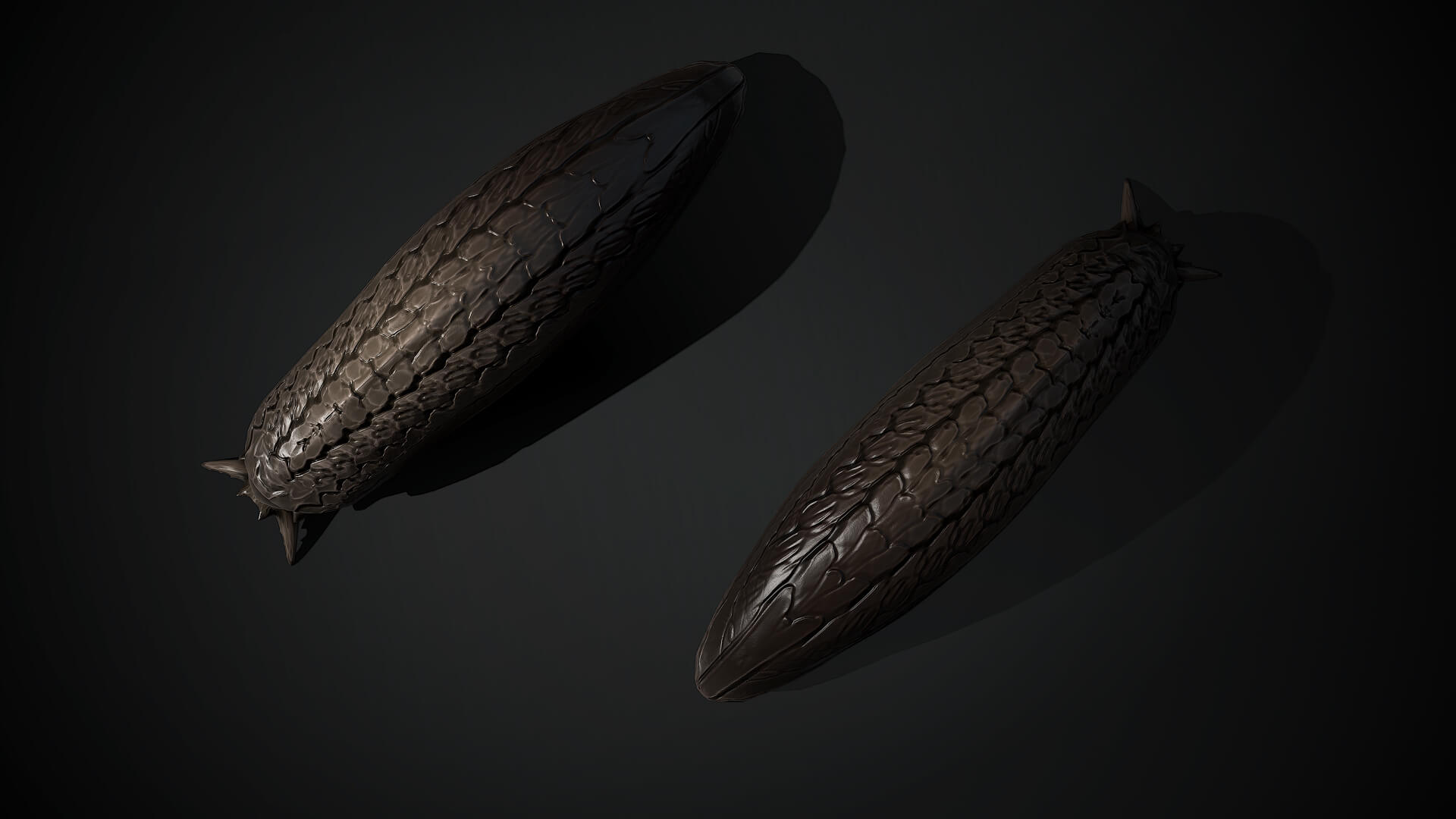 Larvae Creature1 - 3D Model by Liana1