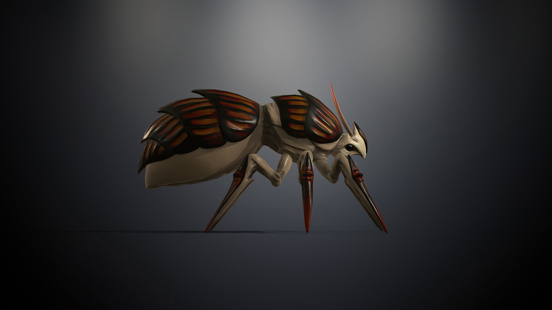 Pathfinder Bug Creature - 3D Model by Liana1