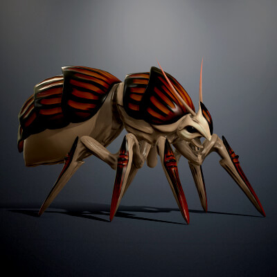 Pathfinder Bug Creature - 3D Model by Liana1