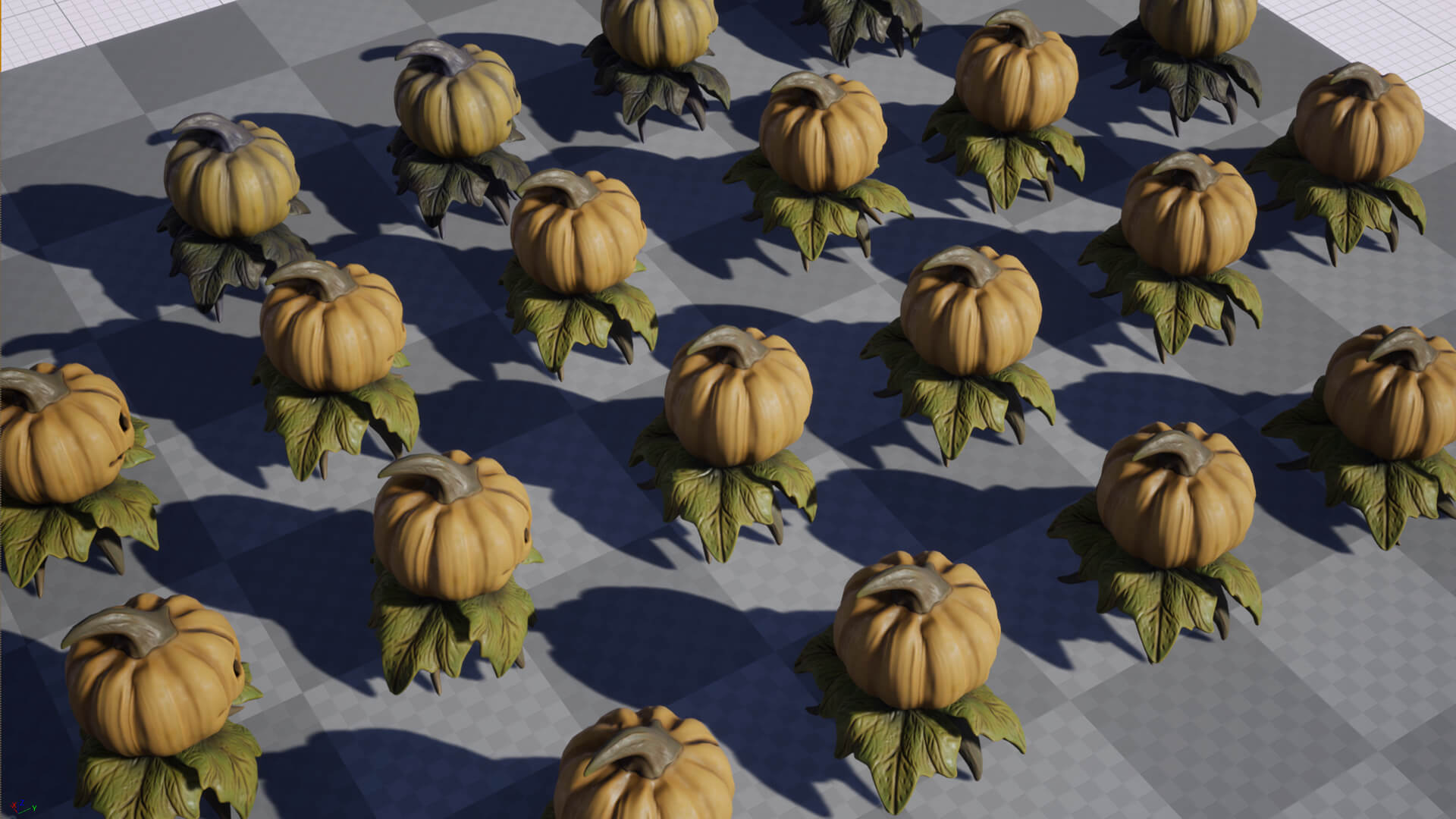 Pumpking Monster 1 - 3D Model by Liana1