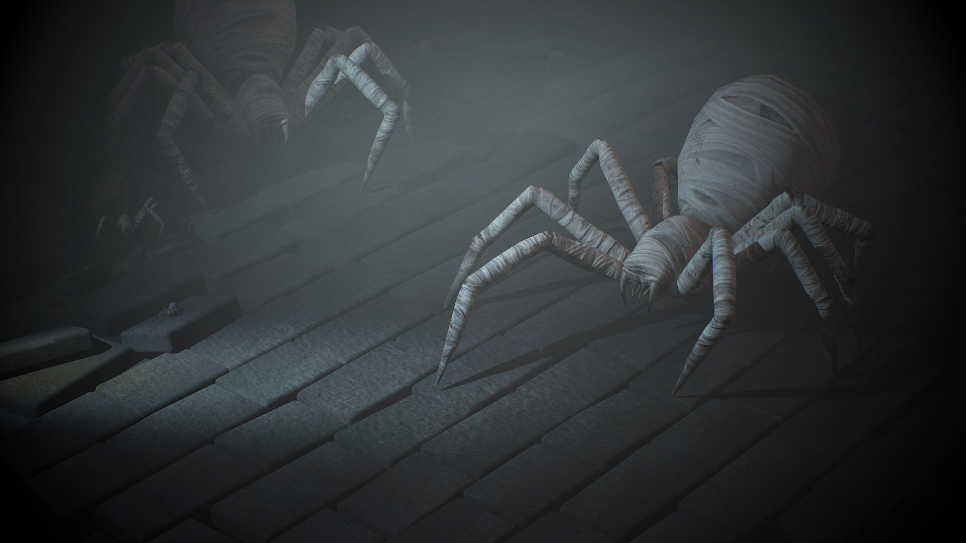 Spider Mummy - 3D Model by Liana1