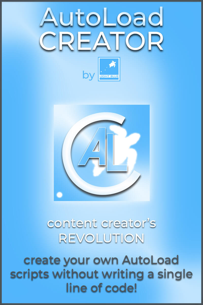 AutoLoad Creator - Daz Content by lightBLUE