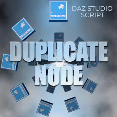 Duplicate Node - DazStudio Tool Daz Content by lightBLUE