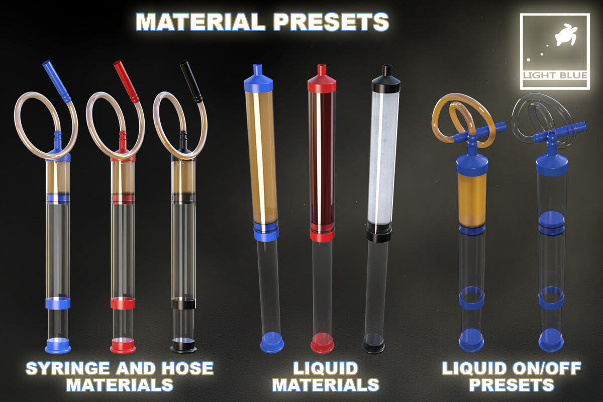 Fun Syringe - Props and Bonus Poses Daz Content by lightBLUE