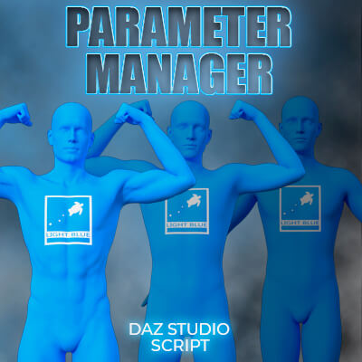 Parameter Manager - Daz Content by lightBLUE