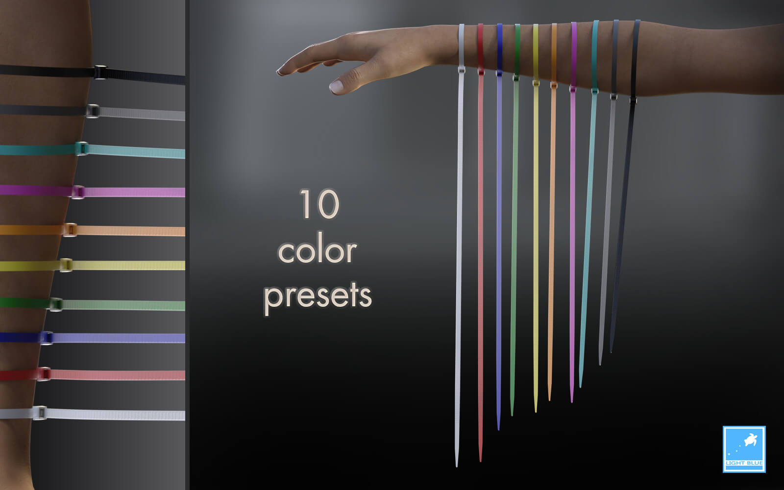 Plastic Strap - Daz Content by lightBLUE