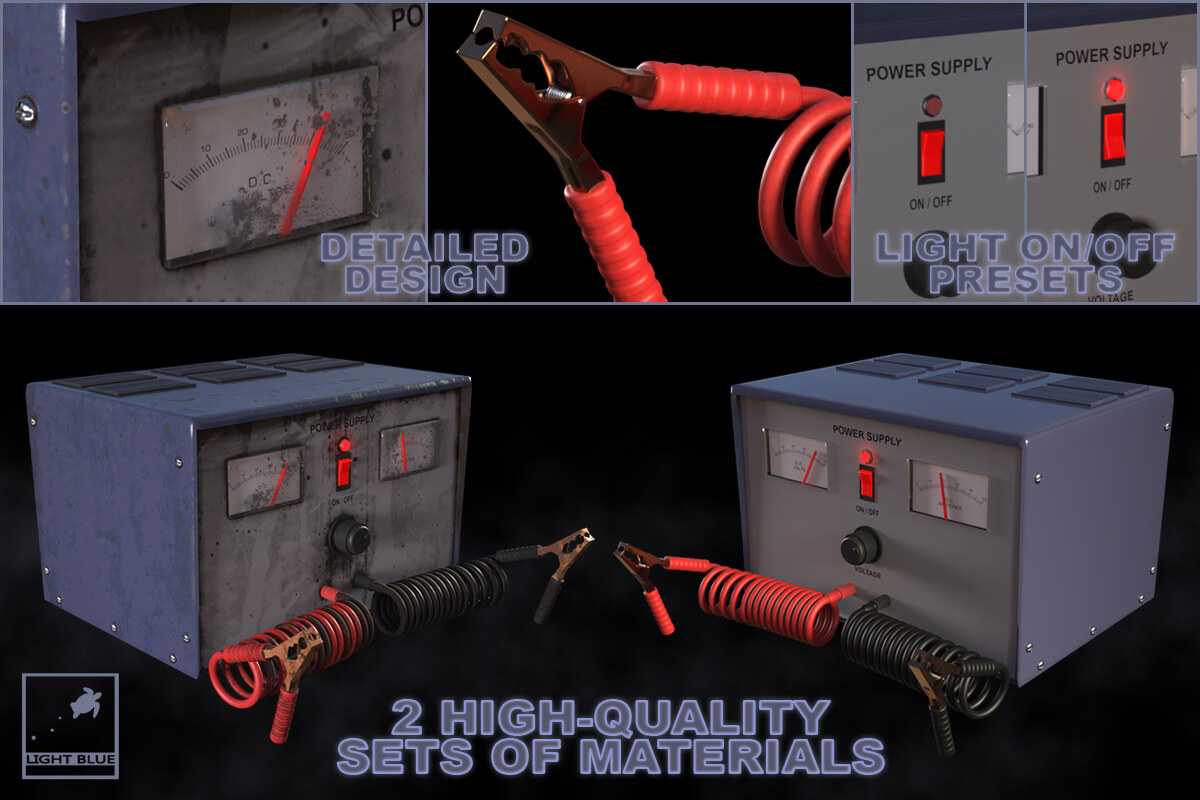 Power Shocker - Daz Content by lightBLUE