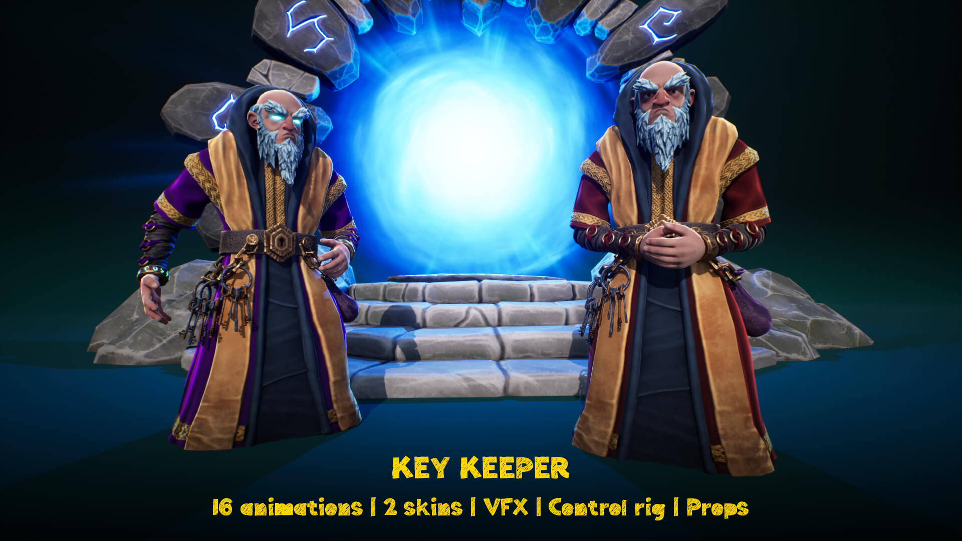 Key Keeper with portal - 3D Model by Lil_Pupinduy