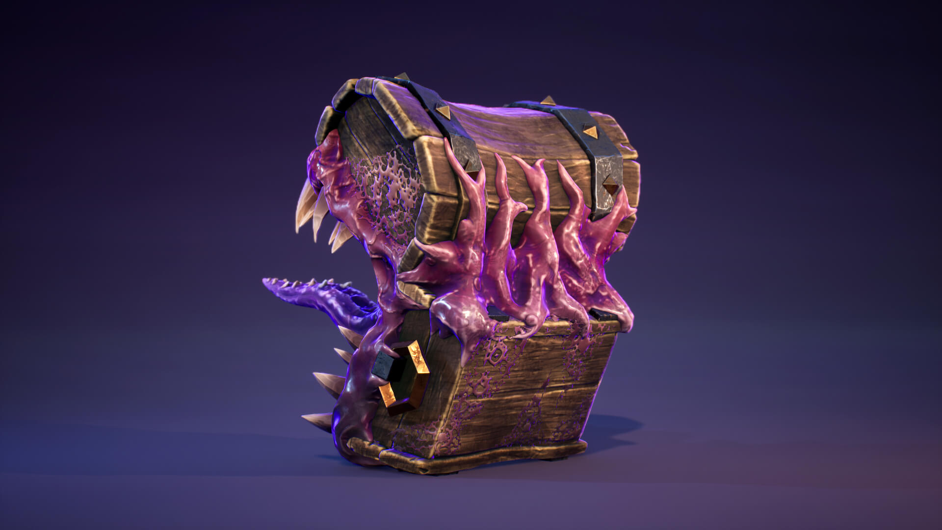 Mimic - Rig - Animations - Skins - Game Ready 3D Model by Lil_Pupinduy