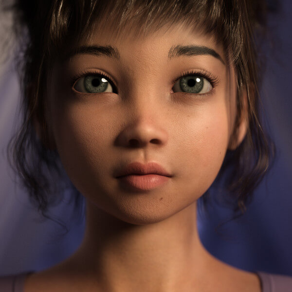 KYD Ngozi for Genesis 8 Female 3D Render, Digital Art by LILL KYD