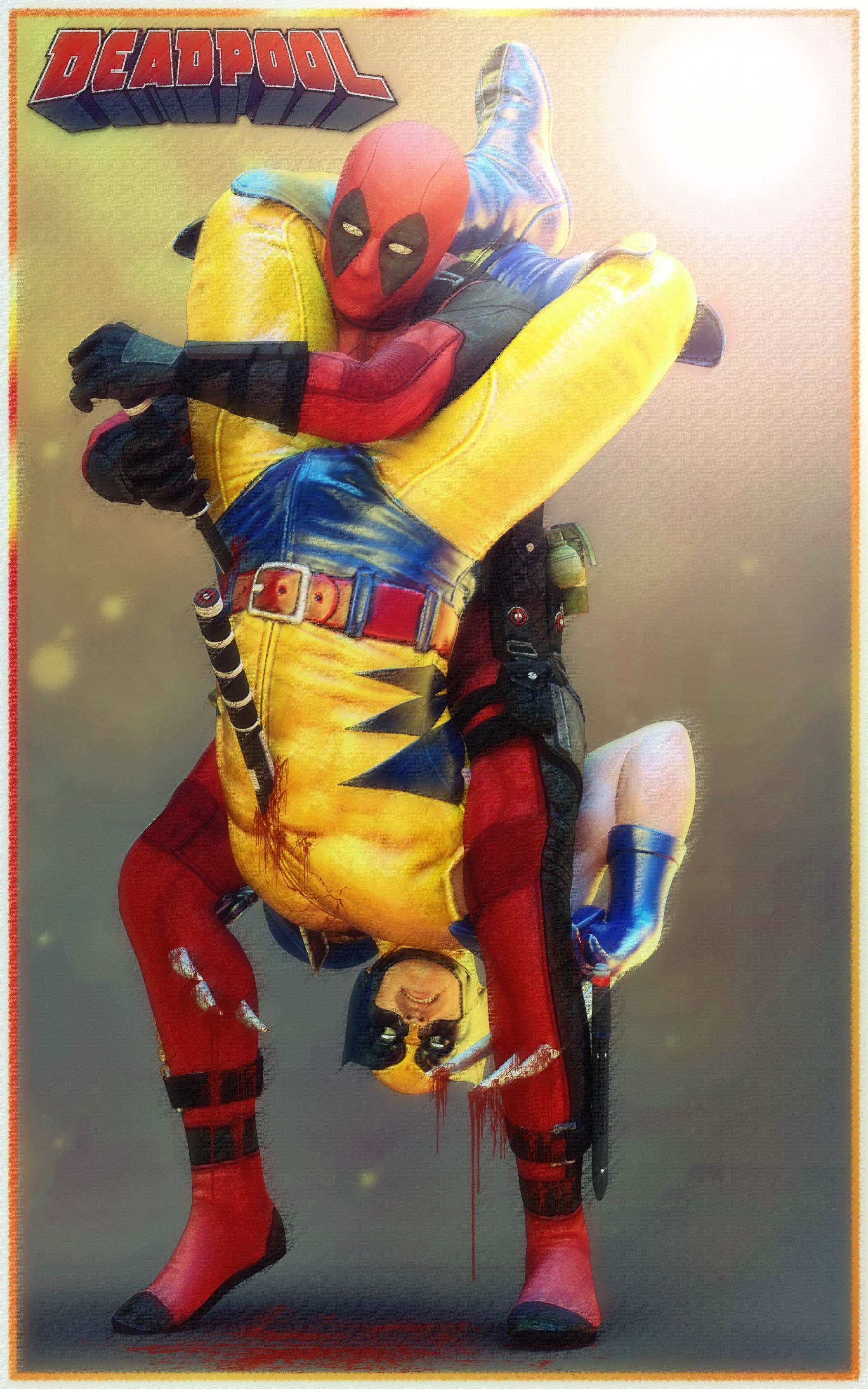 Deadpool 3D Render | RenderHub Gallery