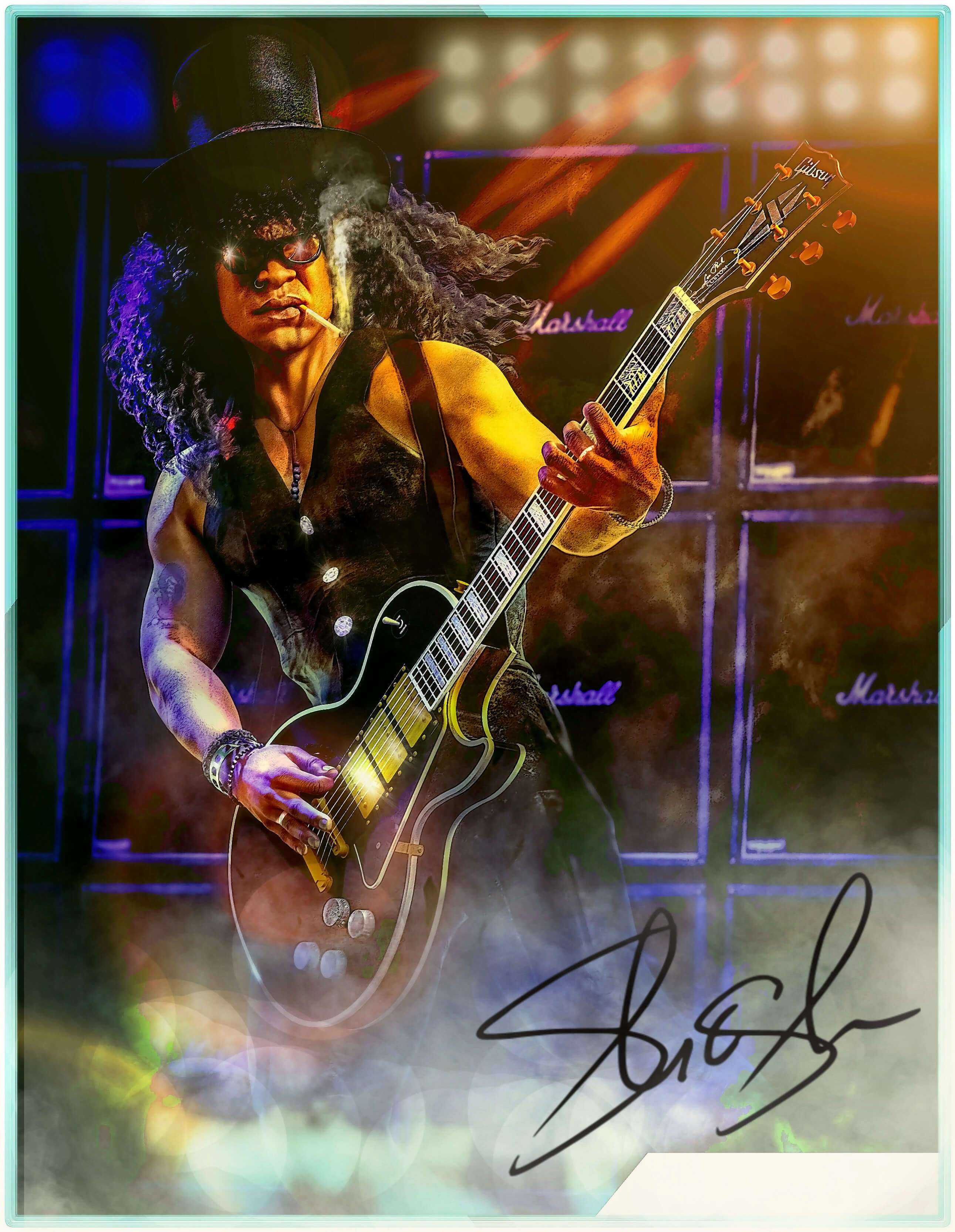 Slash 3D Render, Digital Art by lilmichdevil