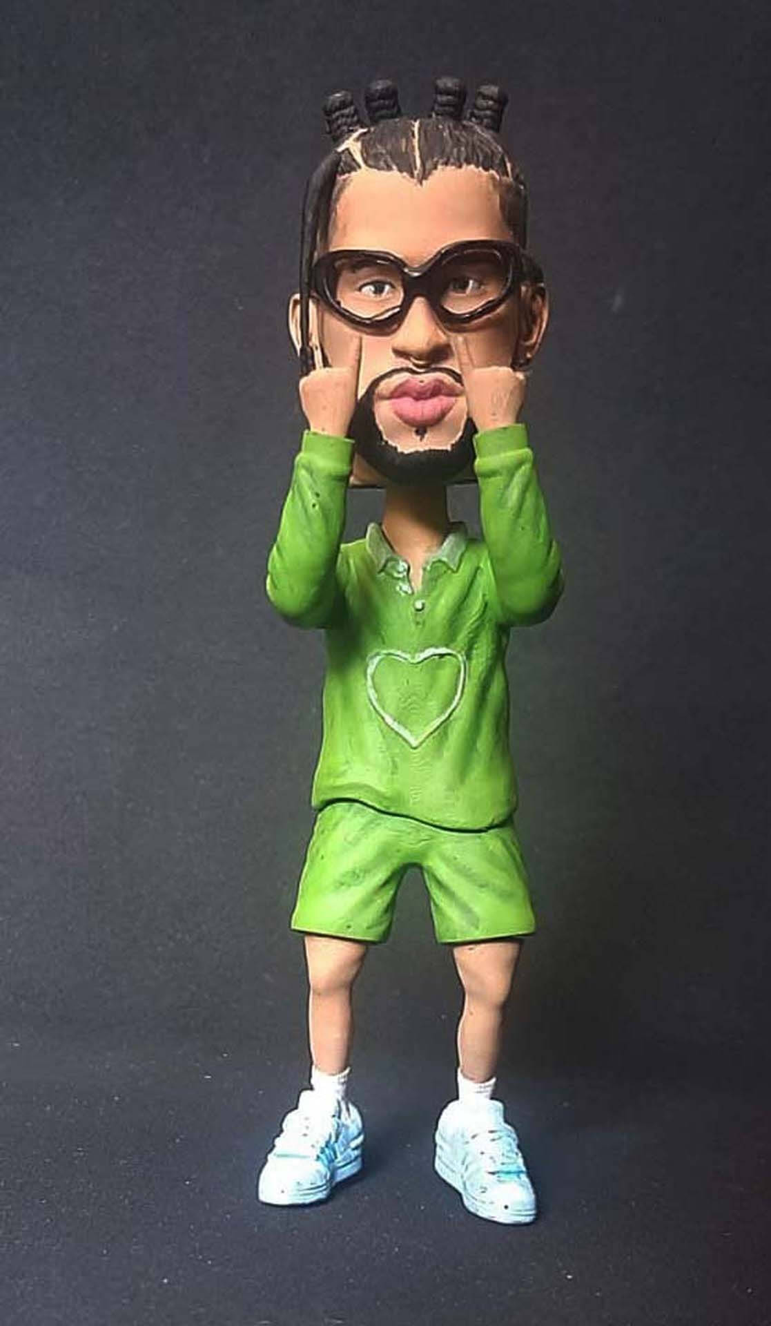 Bad Bunny Singer - 3D Model by Lima3d