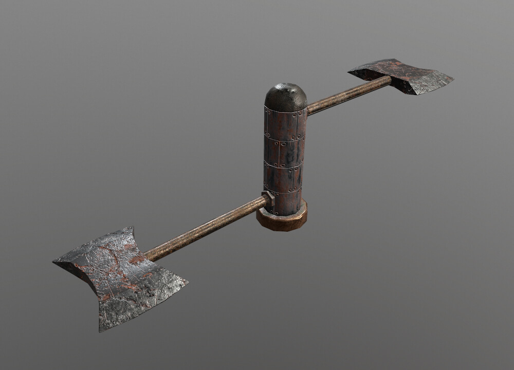 Traps for Game #2 Asset Game Ready Obstacle - 3D Model by LinearBlack-3D