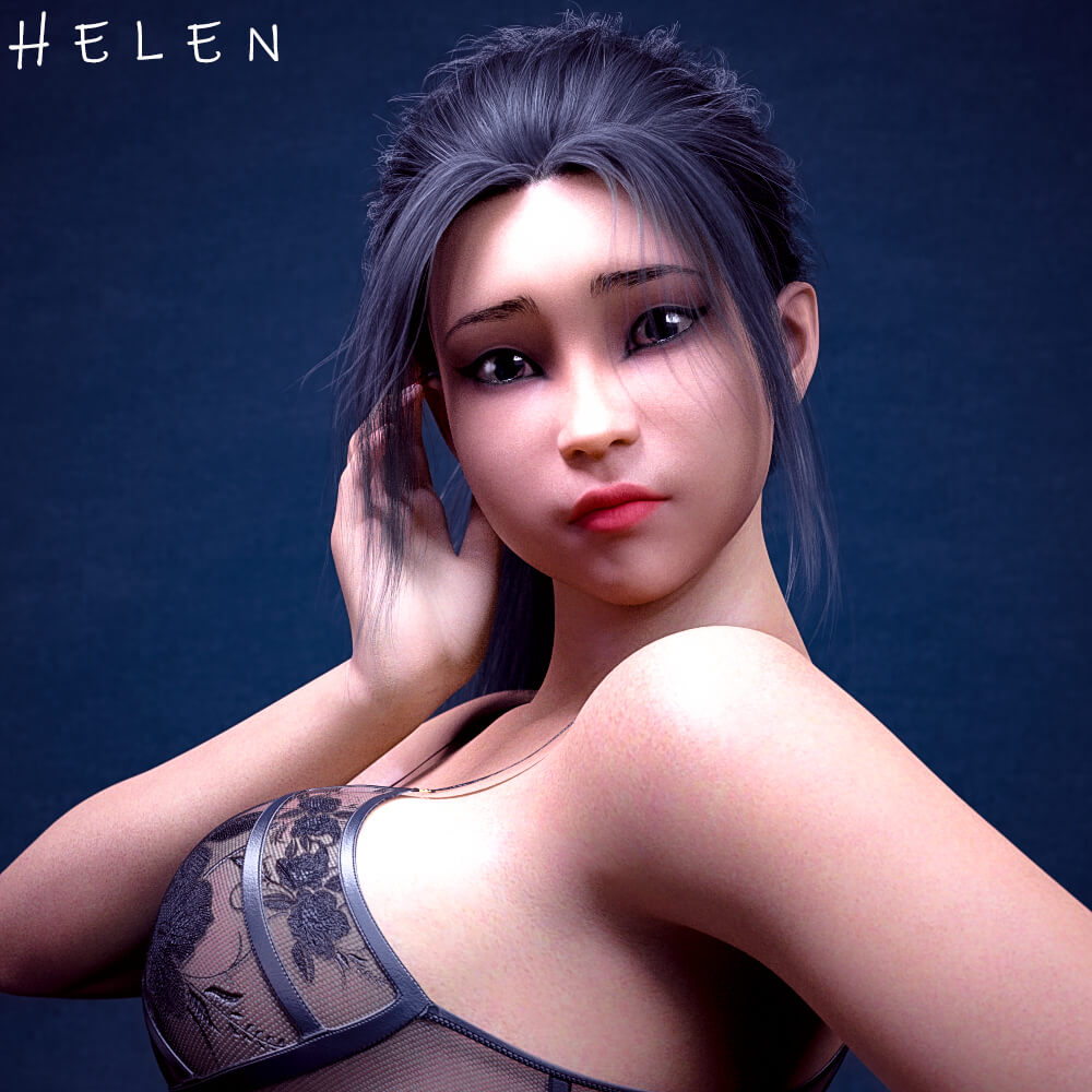 Helen for G8F - Daz Content by Lintang07
