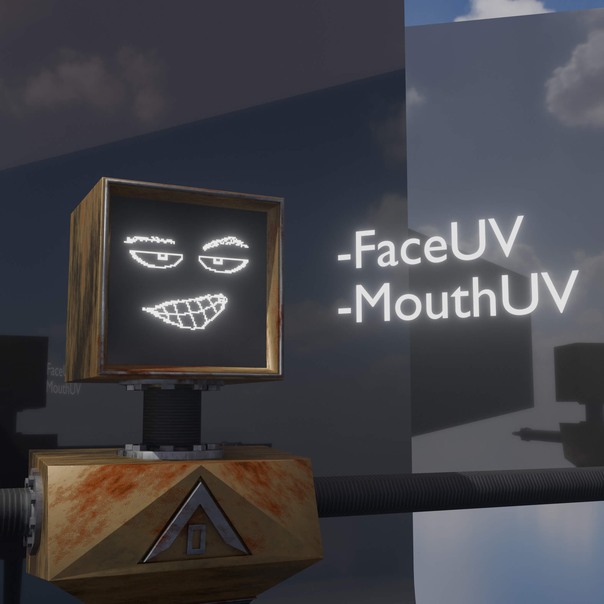 Nautical Robot Rigged - PBR 2K Low-poly 3D model by Lio3DW