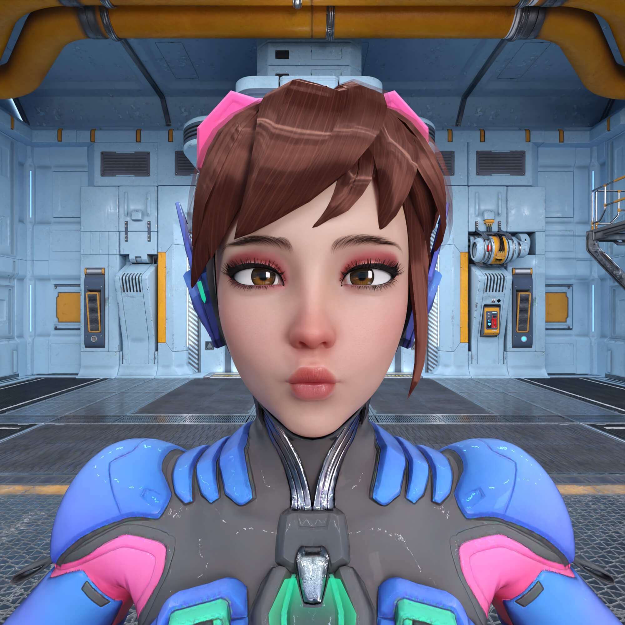 D.Va Expression - 02 Daz Content by Liondazstudio