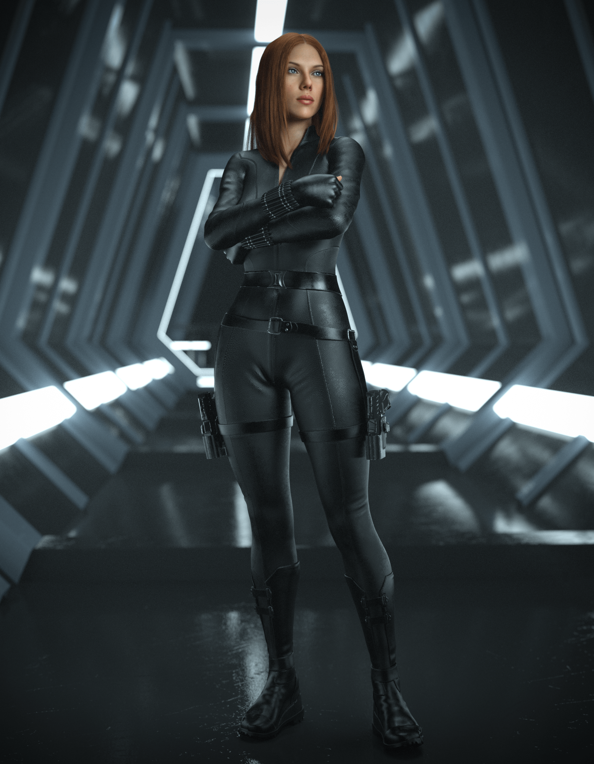 Natasha - 02 by Liondazstudio 3D Render by Liondazstudio