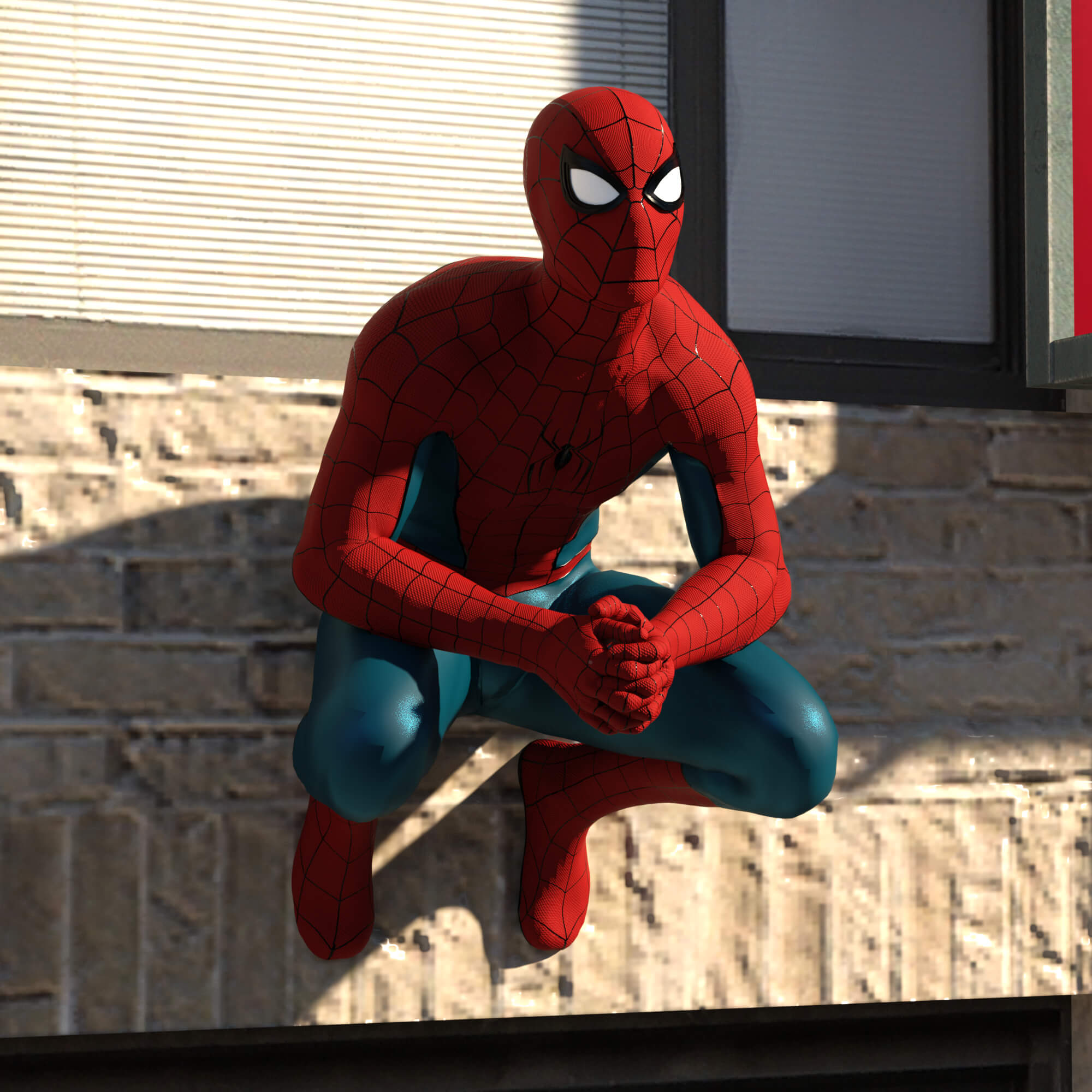 Spider-Man Poses - 01 Daz Content by Liondazstudio