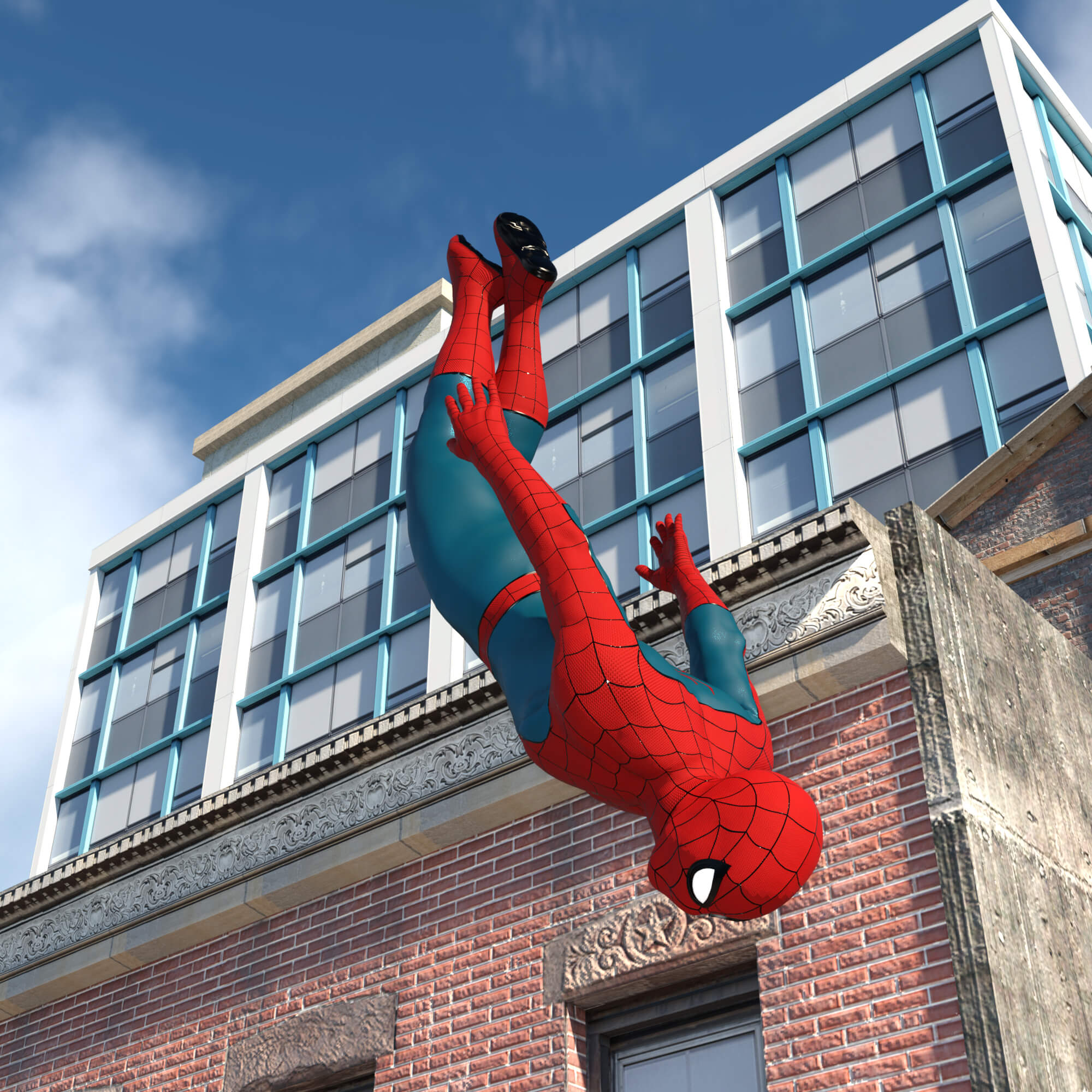 Spider-Man Poses - 02 Daz Content by Liondazstudio