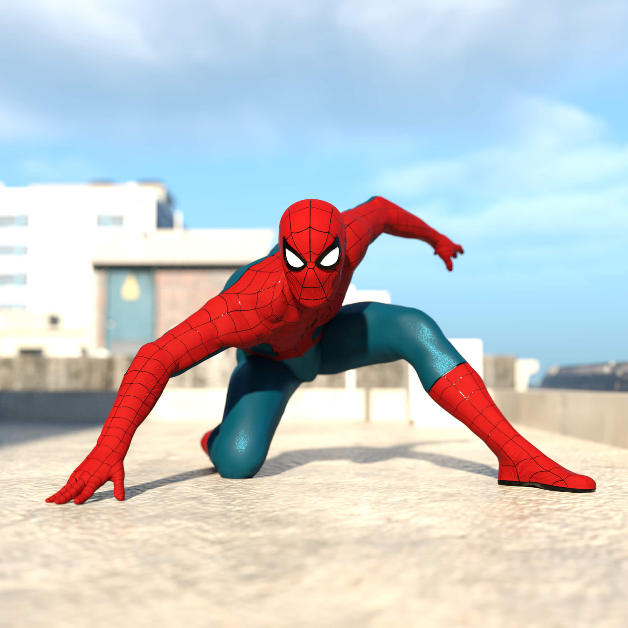 Spider-Man Poses - 02 Daz Content by Liondazstudio