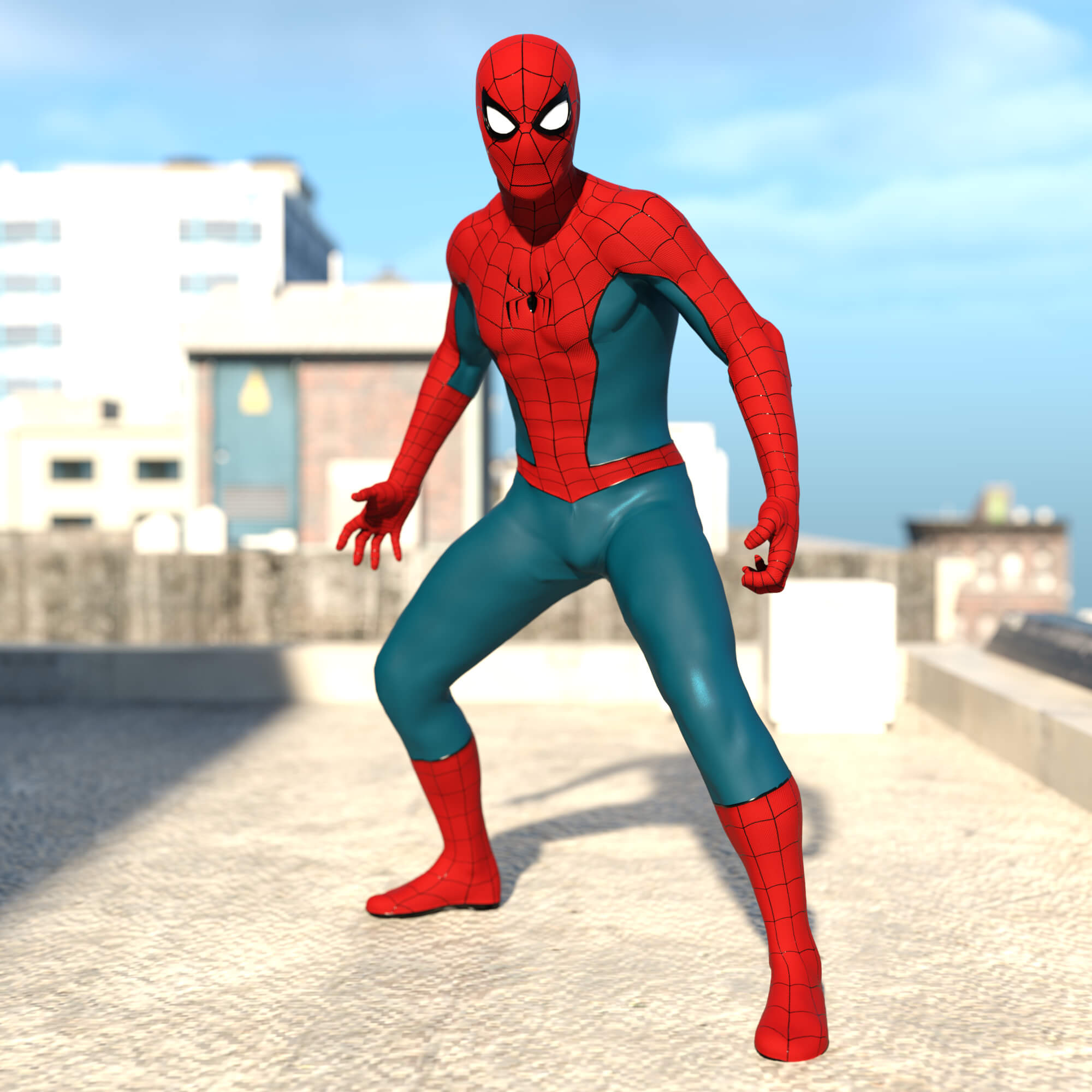 Spider-Man Poses - 02 Daz Content by Liondazstudio
