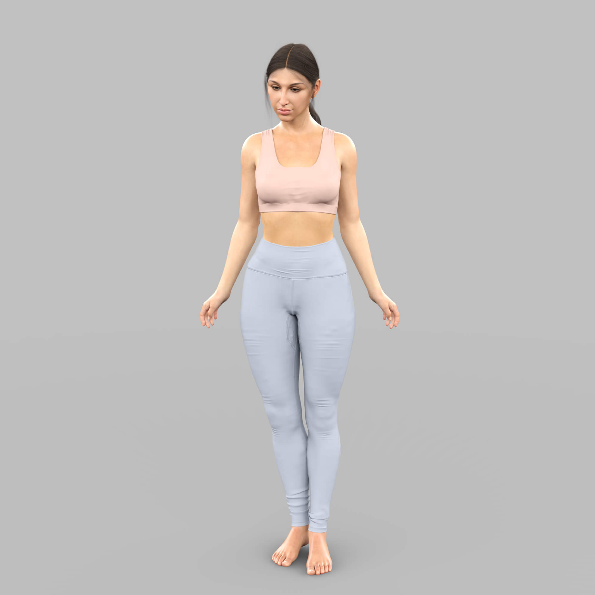 Standing Idle for Genesis 9 Female - Daz Content by Liondazstudio