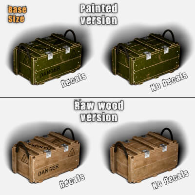 3D Models | Props | Crates | RenderHub
