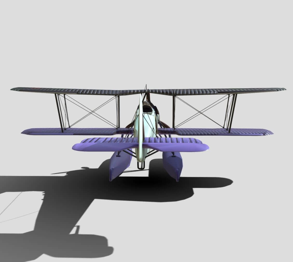Airplane Swordfish - 3D Model by Lionheart