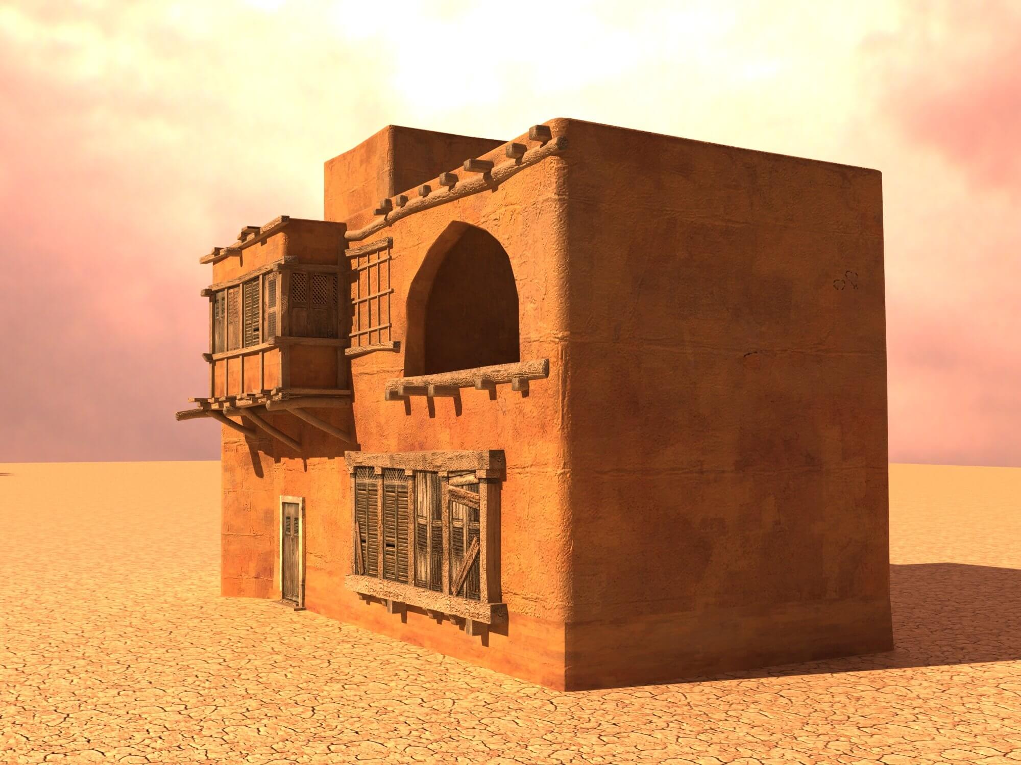 Arabian House - 3D Model by Lionheart