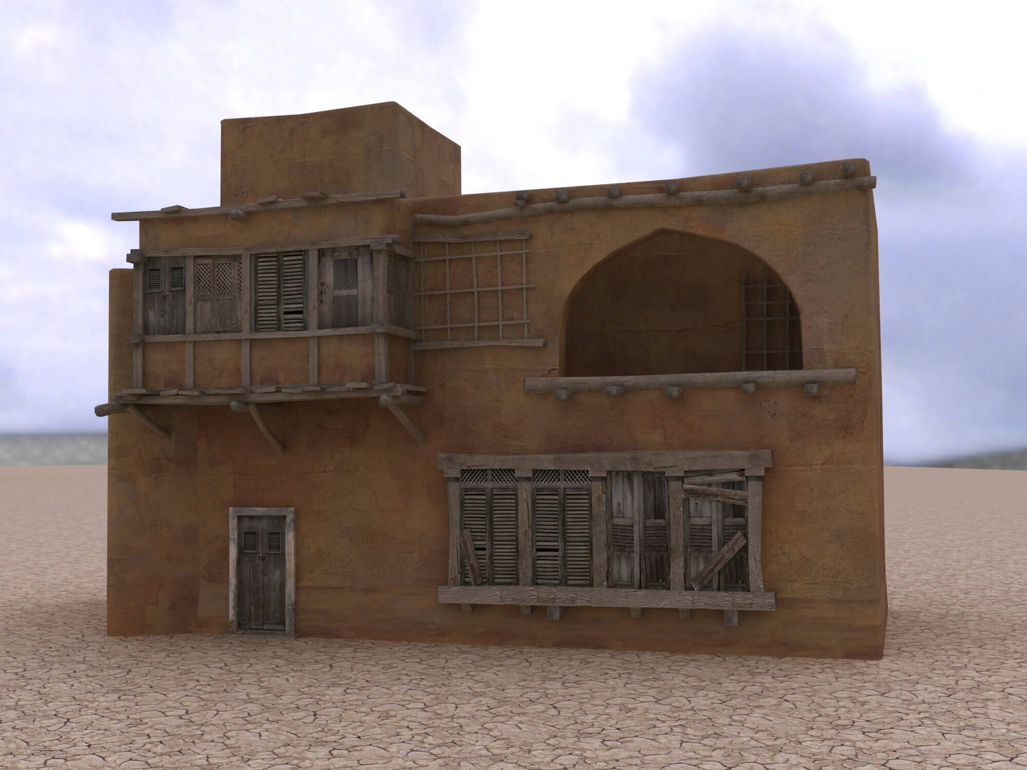 Arabian House - 3D Model by Lionheart