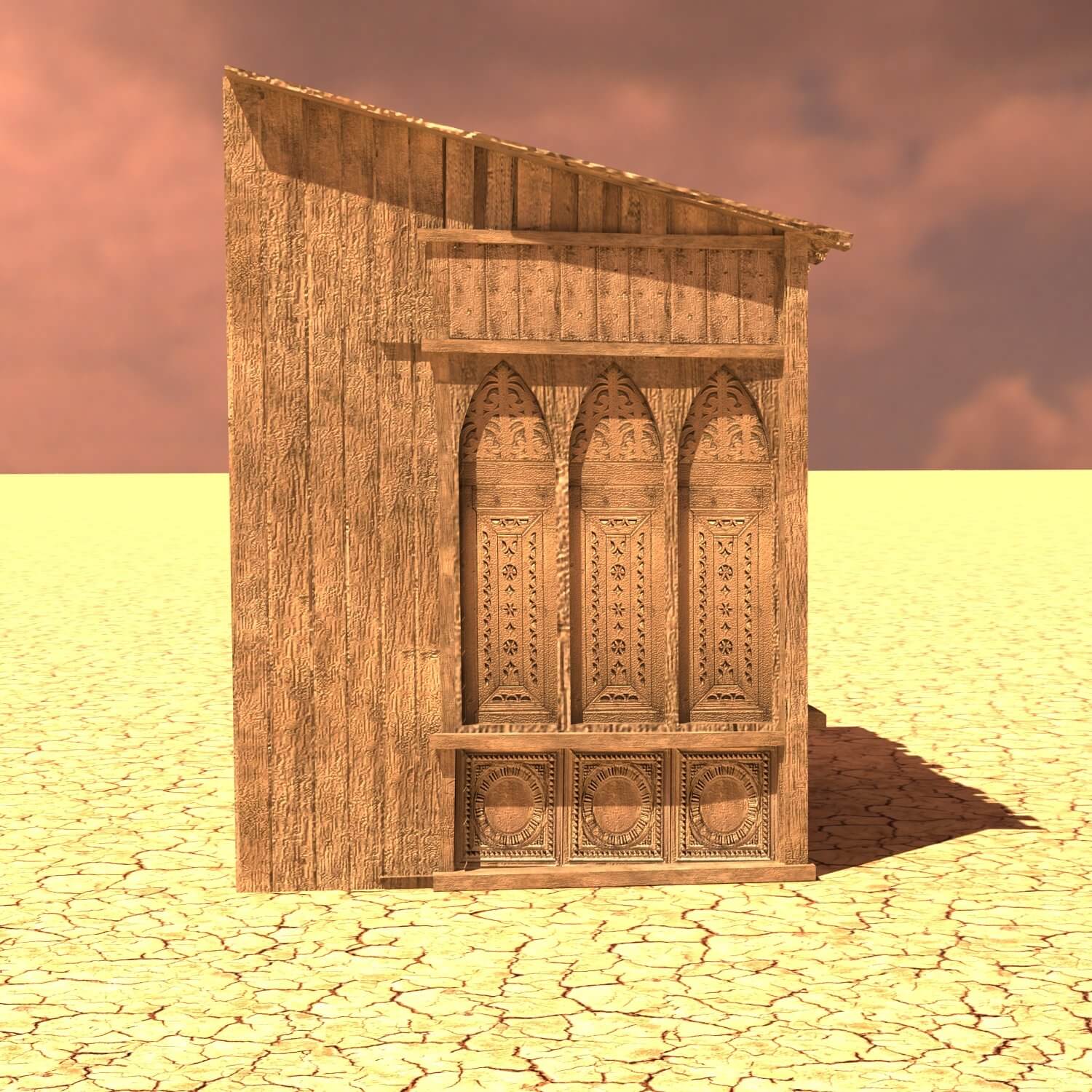 Arabian Merchant Shop - 3D Model by Lionheart