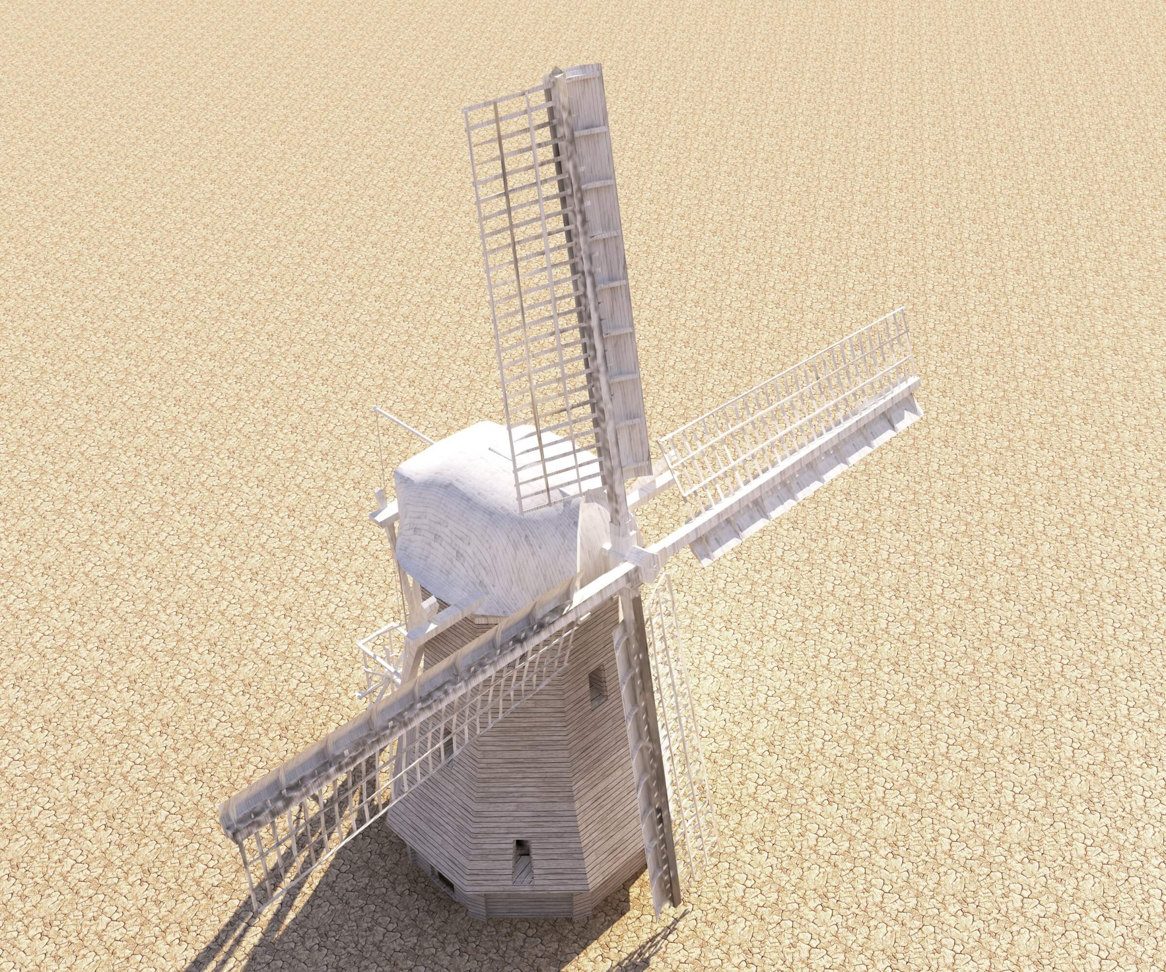 Windmill - 3D Model by Lionheart