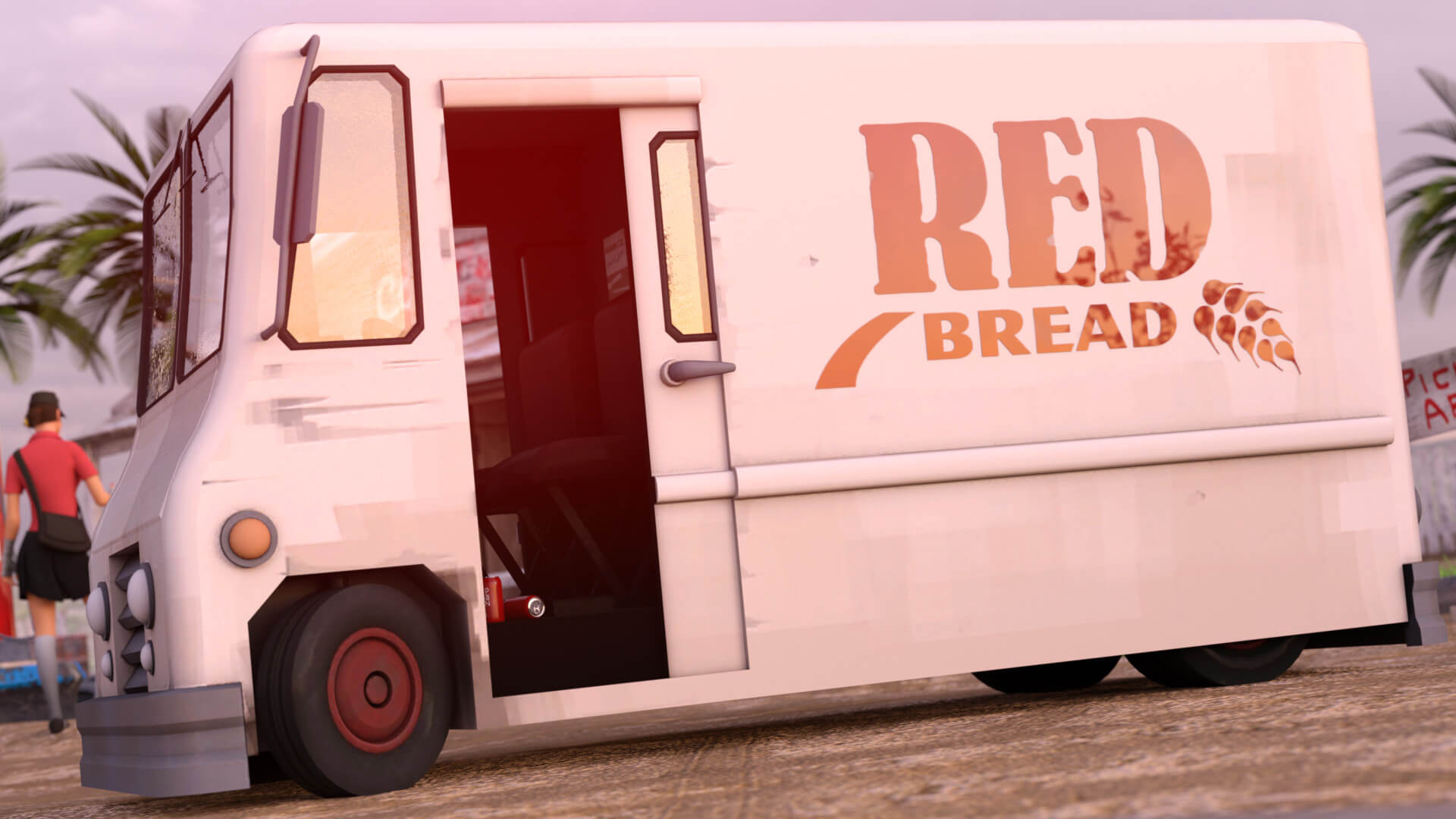 Bread Van (Expiration Date) - Free Daz Content by Liphisbus
