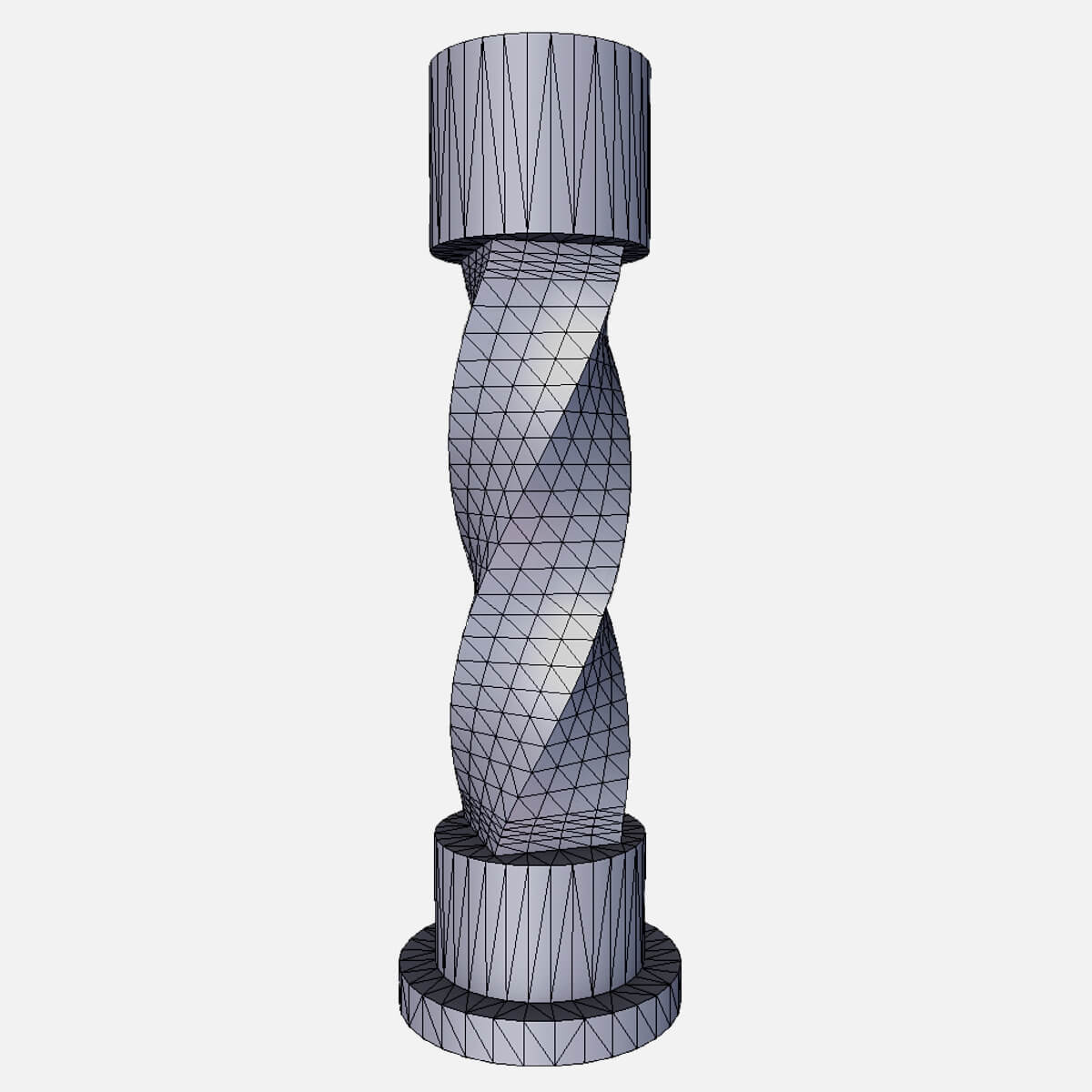 Marble Column - 3D Model by LiquideBleu