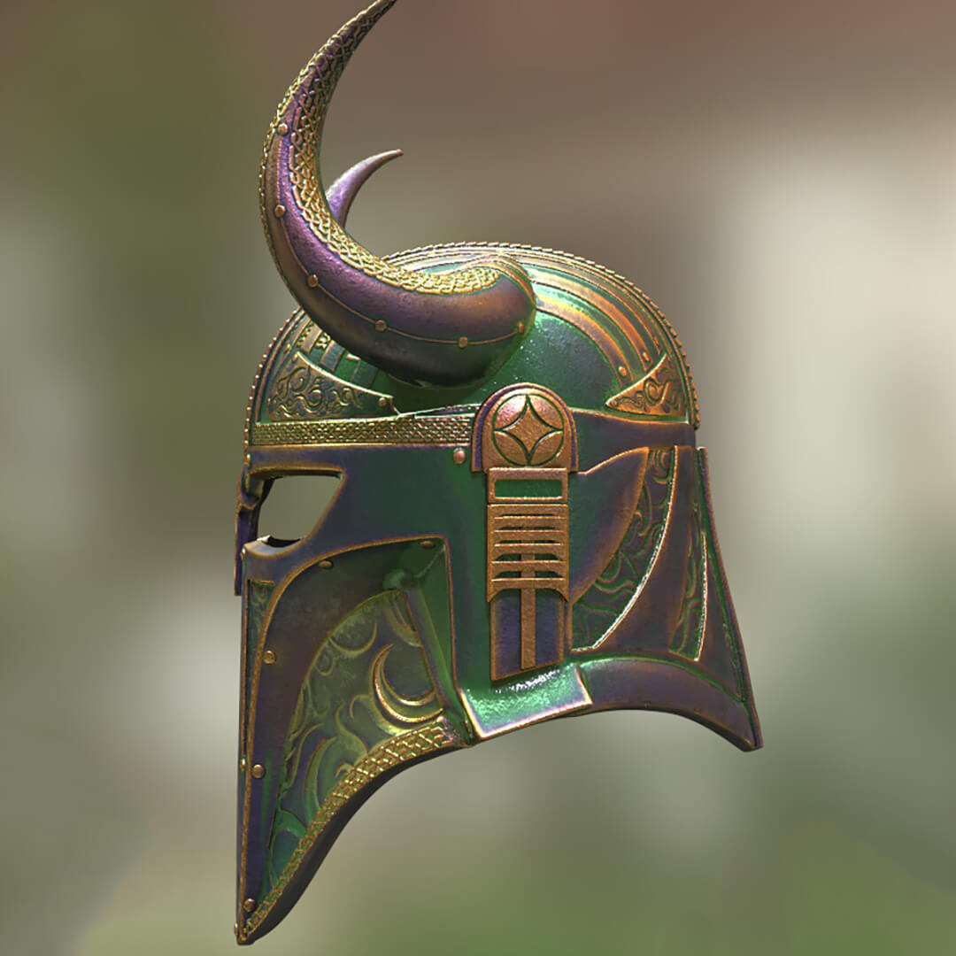 Blacksmith Helmet - 3D Model by LisaHenniga