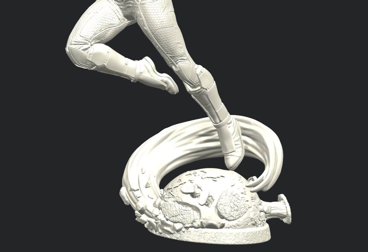 Captain Marvel - 3D Print Model by LisaHenniga