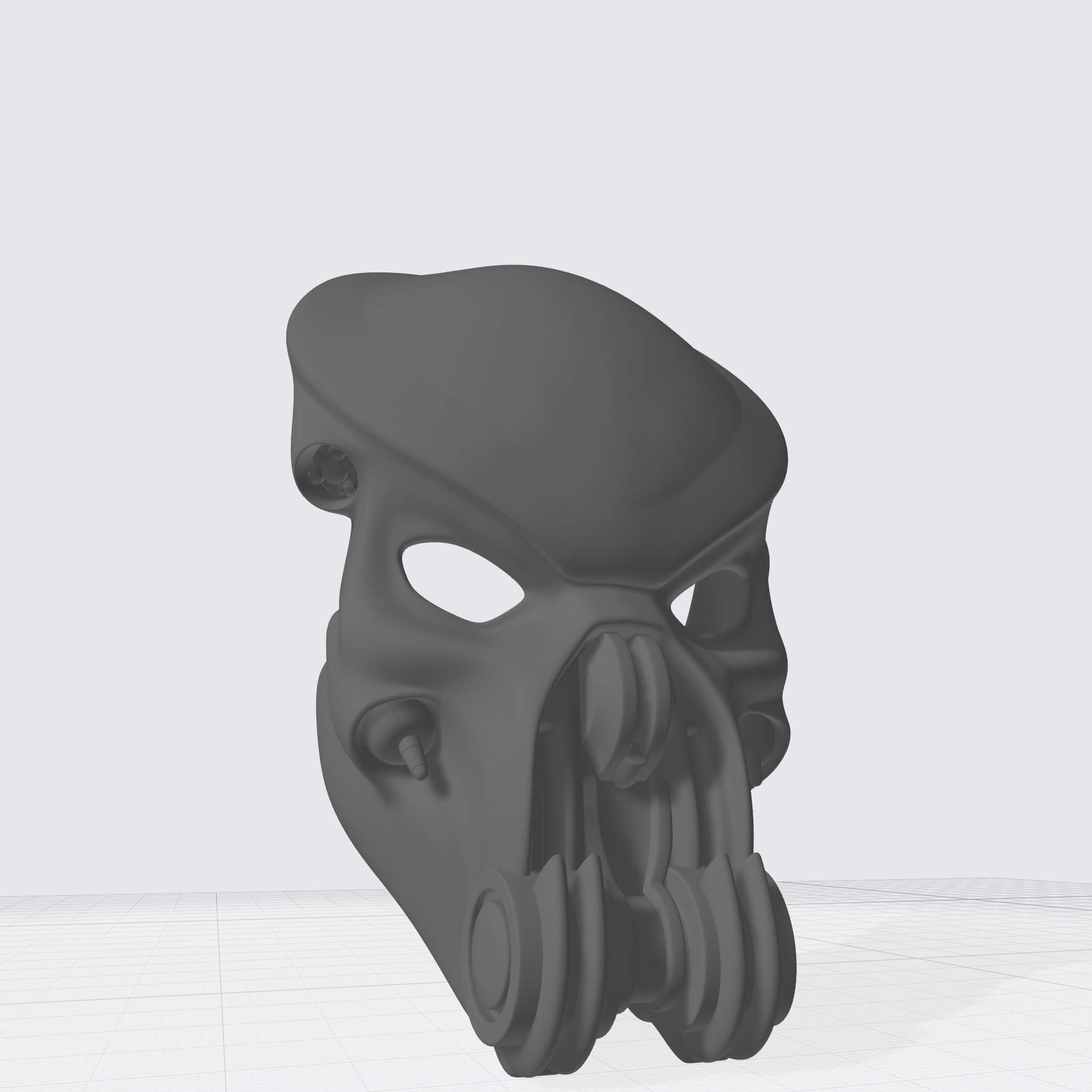 Celtic Predator Mask STL - 3D Model by LisaHenniga