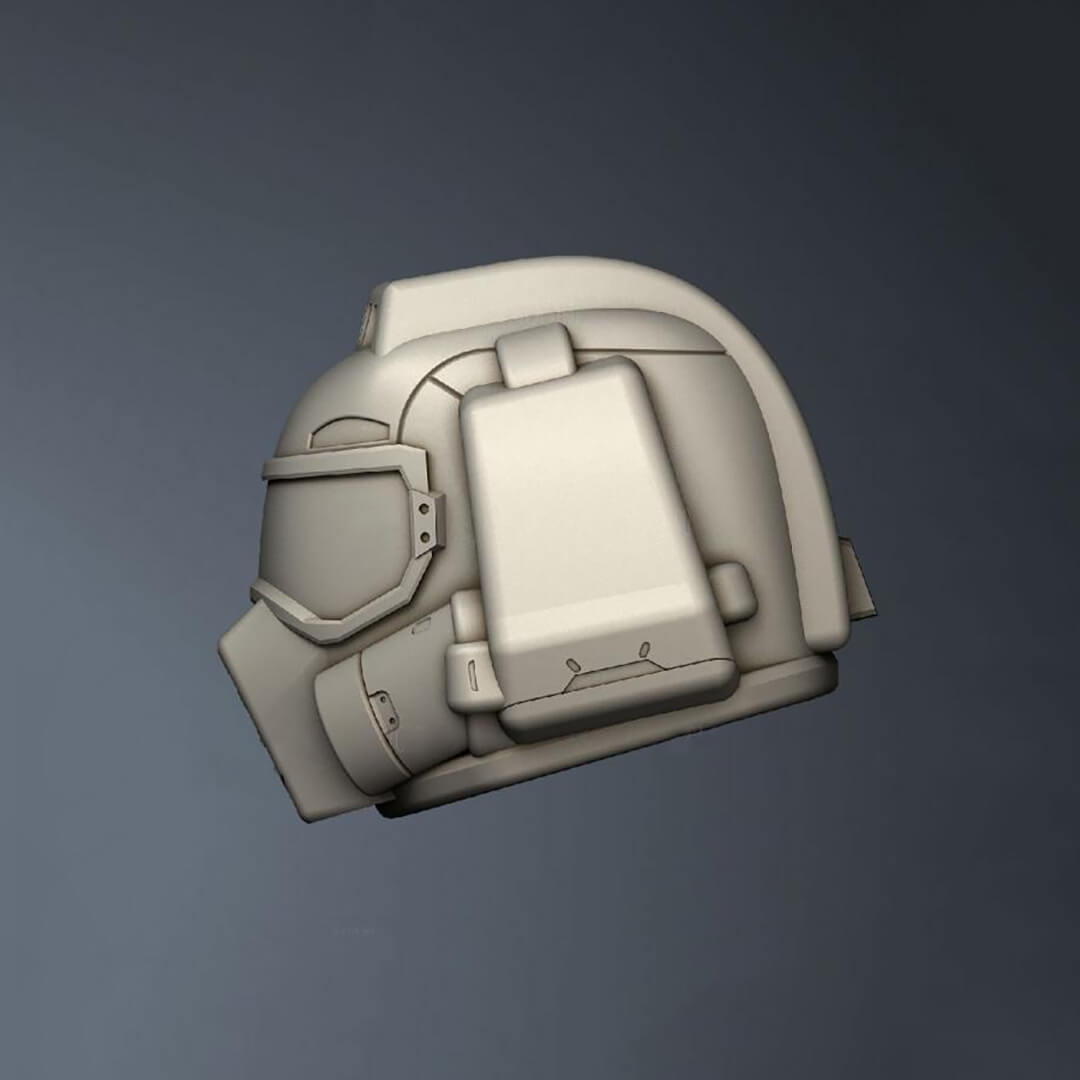 Classic Doom Guy Helmet Stl - 3D Model by LisaHenniga