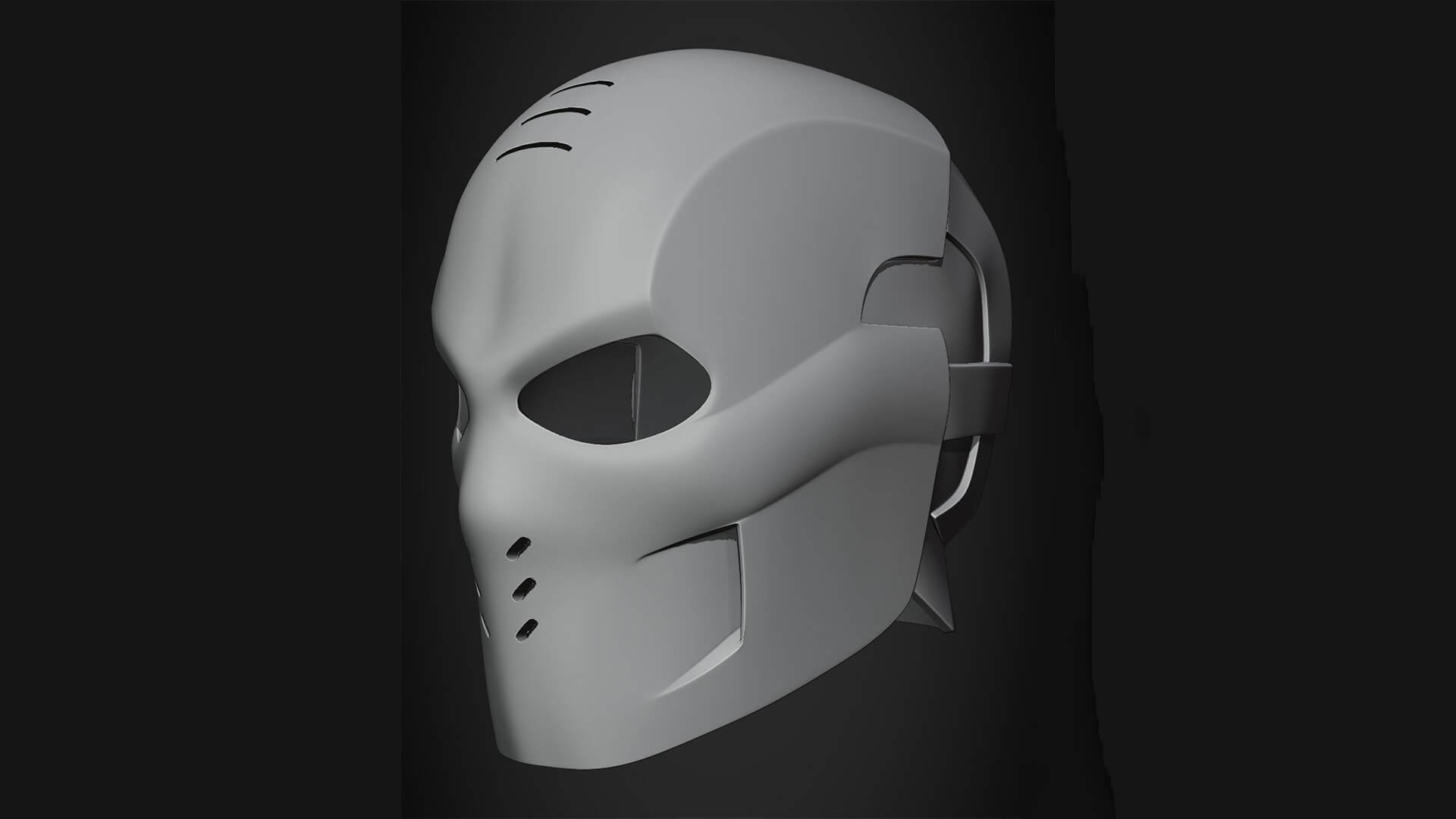 Crossbones Helmet - 3D Model by LisaHenniga
