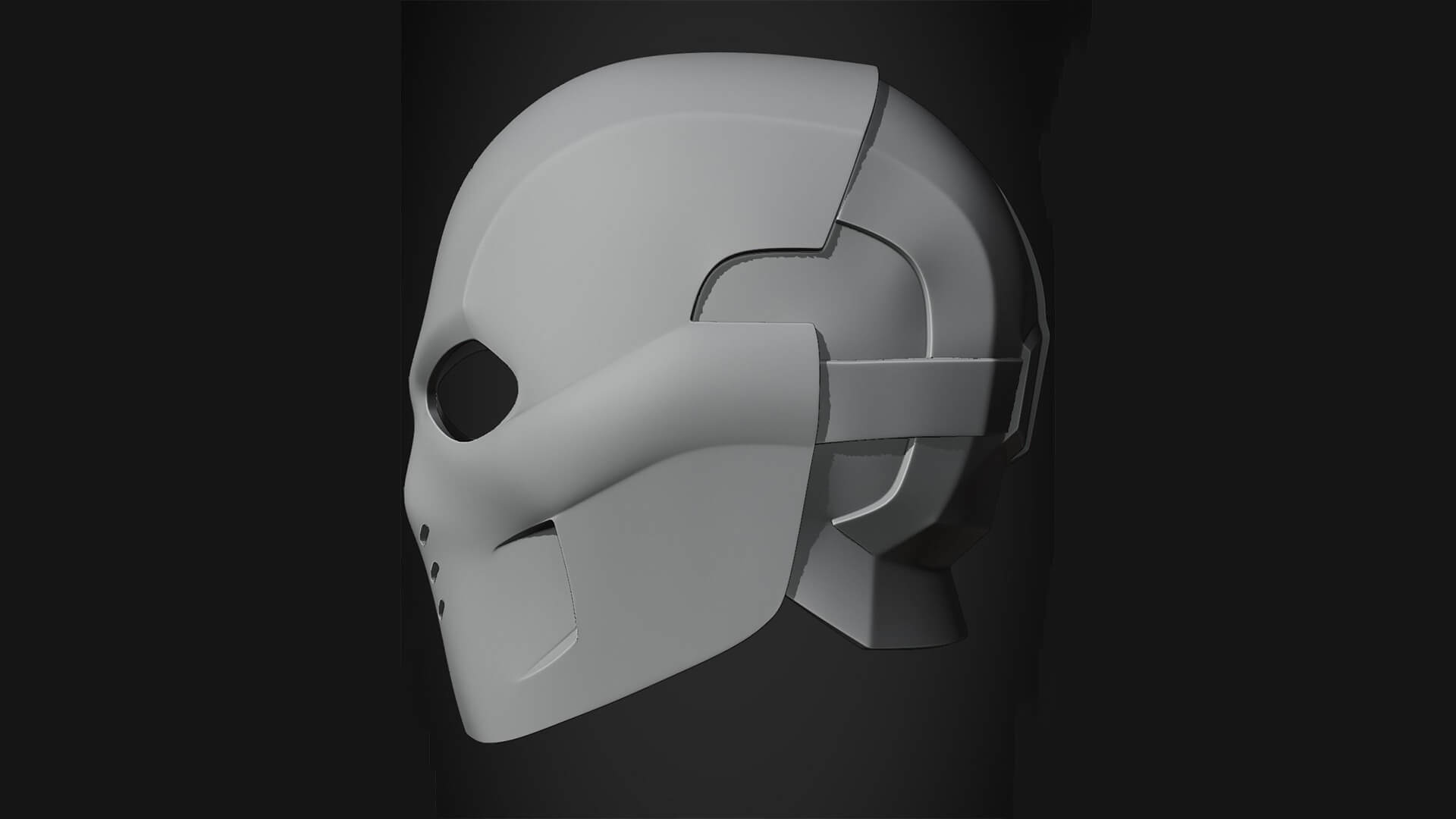 Crossbones Helmet - 3D Model by LisaHenniga
