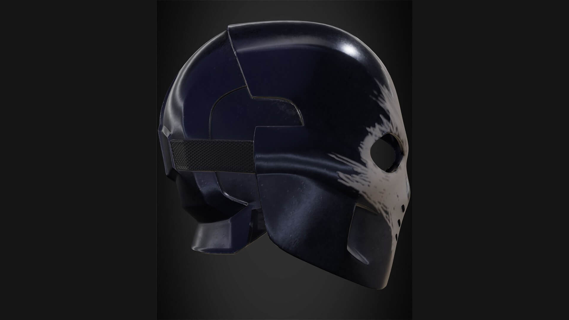 Crossbones Helmet - 3D Model by LisaHenniga