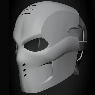 Crossbones Helmet - 3D Model by LisaHenniga
