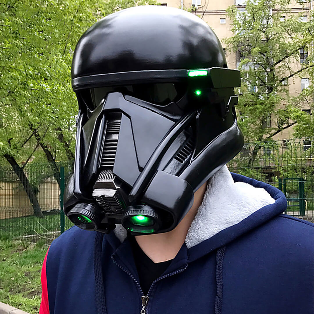 Death Trooper Helmet From Star Wars - 3D Model by LisaHenniga