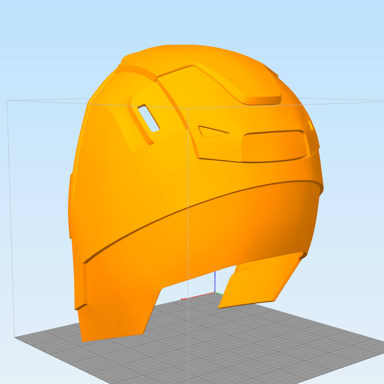 DeathStroke Helmet - 3D Model by LisaHenniga