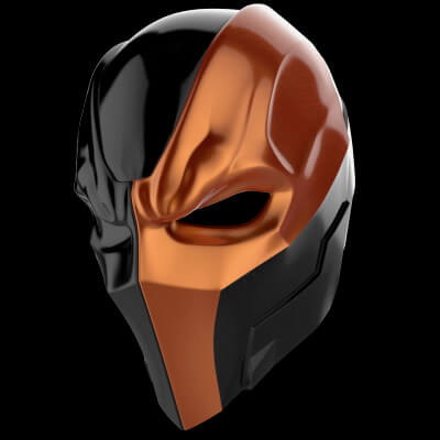 DeathStroke Helmet - 3D Model by LisaHenniga